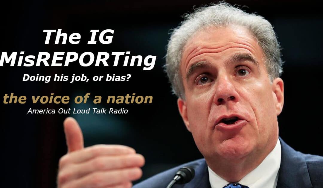 The IG MisREPORTing - America Out Loud News