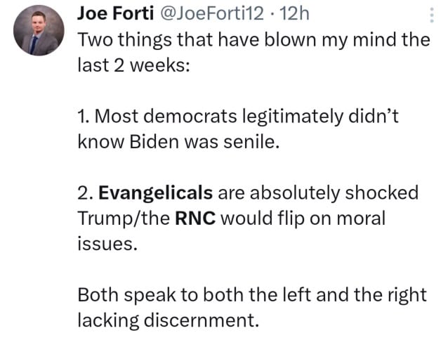 Evangelicals jump off the RNC platform - America Out Loud News