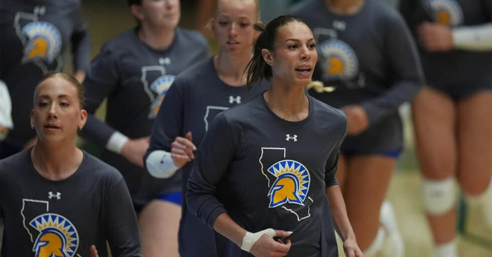 Volleyball co-captain speaks out on San Jose State controversy ...