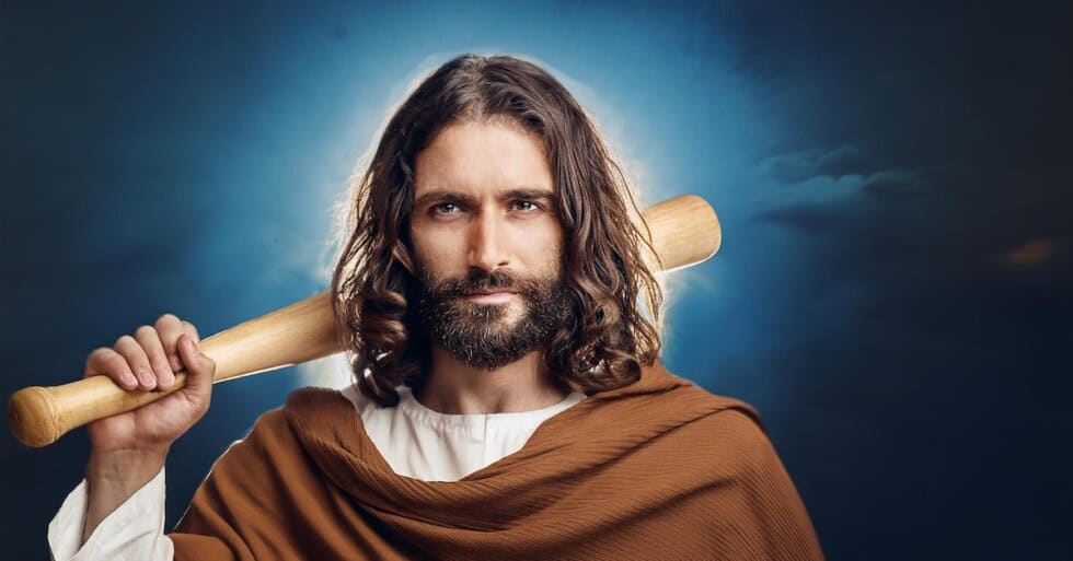 Jesus with a Baseball Bat - America Out Loud News
