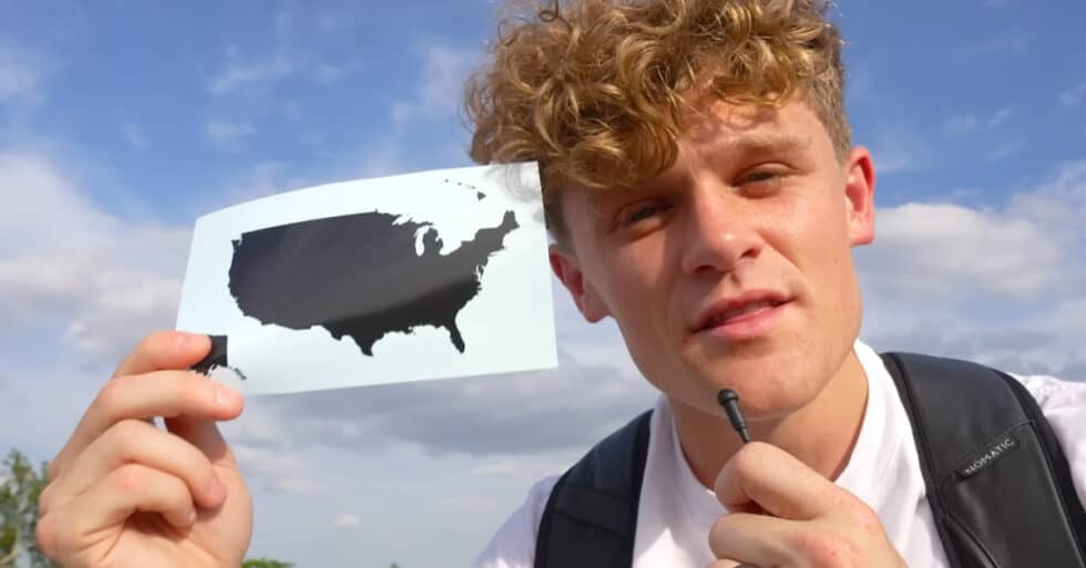 Ryan Trahan’s journey to 50 states in 50 days to raise millions for St ...